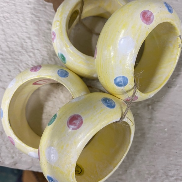 April Cornell | Dining | April Cornell Audrey Napkin Rings | Poshmark